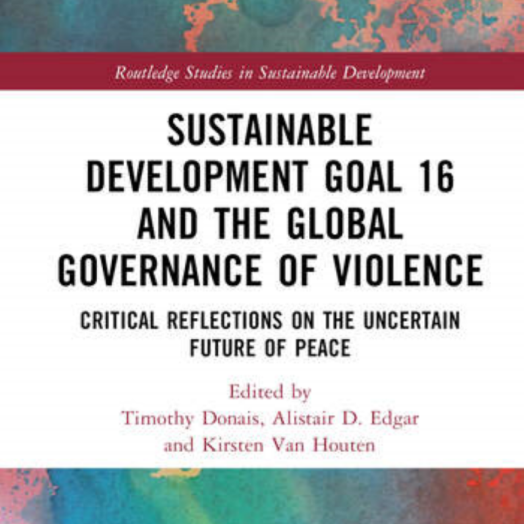 Book Launch: Sustainable Development Goal 16 and the Global Governance ...